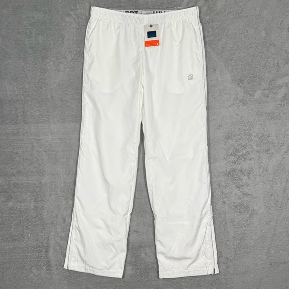 Nike | Pants & Jumpsuits | Nike Athletic Dept Women M Track Pants White ...